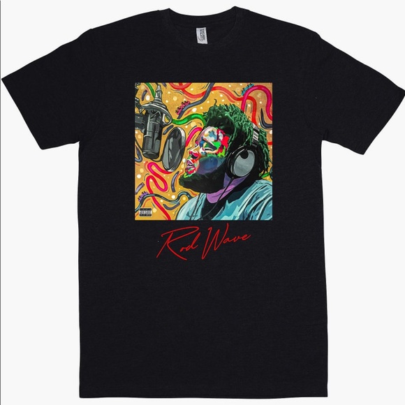 Shirts | Rod Wave Beautiful Mind T Shirt New S5xl 222 Rap Hip Hop Merch ...